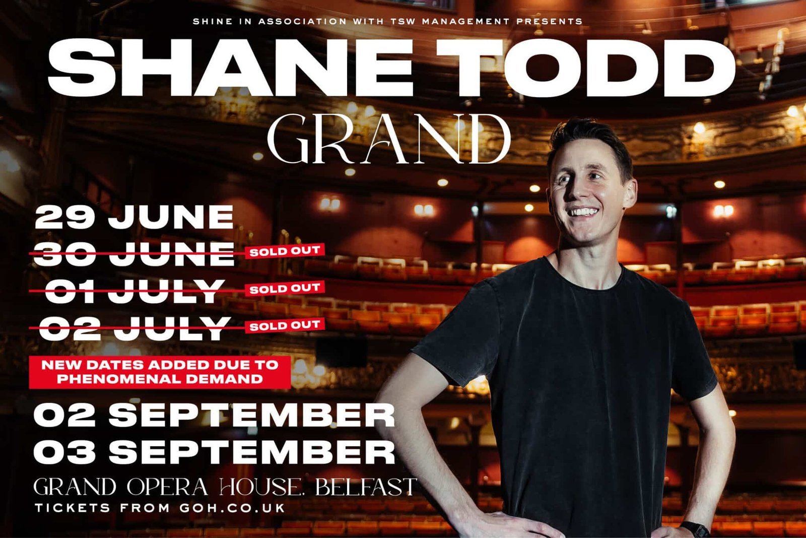Shane Todd - Grand Opera House, Belfast - iVisit